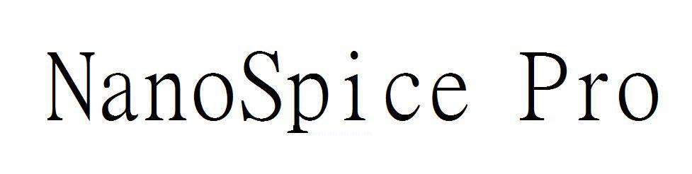 NANOSPICE PRO_商标查询 - 企查查